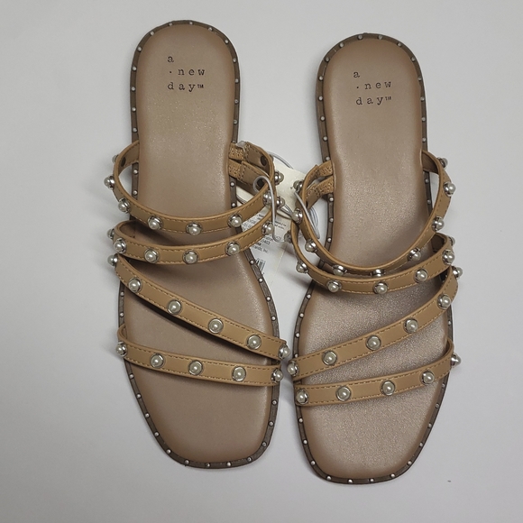 a new day | Shoes | New A New Day Hollis Studded Faux Pearl Flat ...
